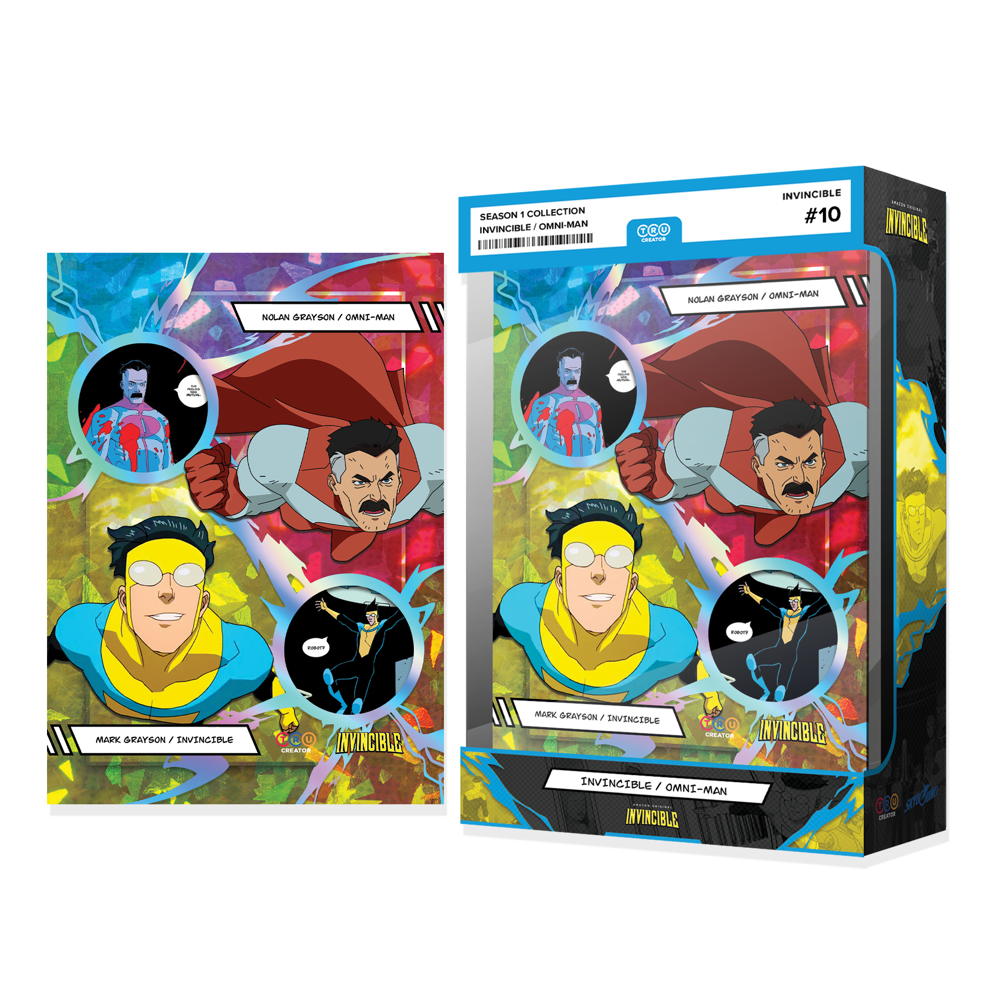 Invincible / Omni-man - First Edition Season 1 Jumbo Relic Card ...
