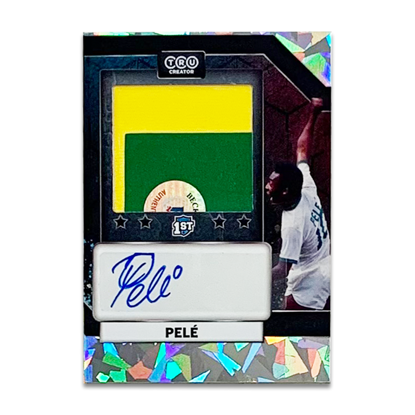 Pelé Patch Autograph - Series 2 – TruCreator